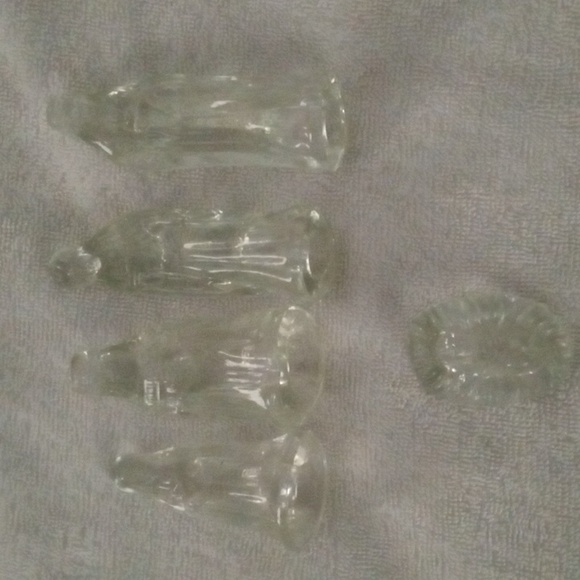 Accents | Clear Glass Nativity Set | Poshmark